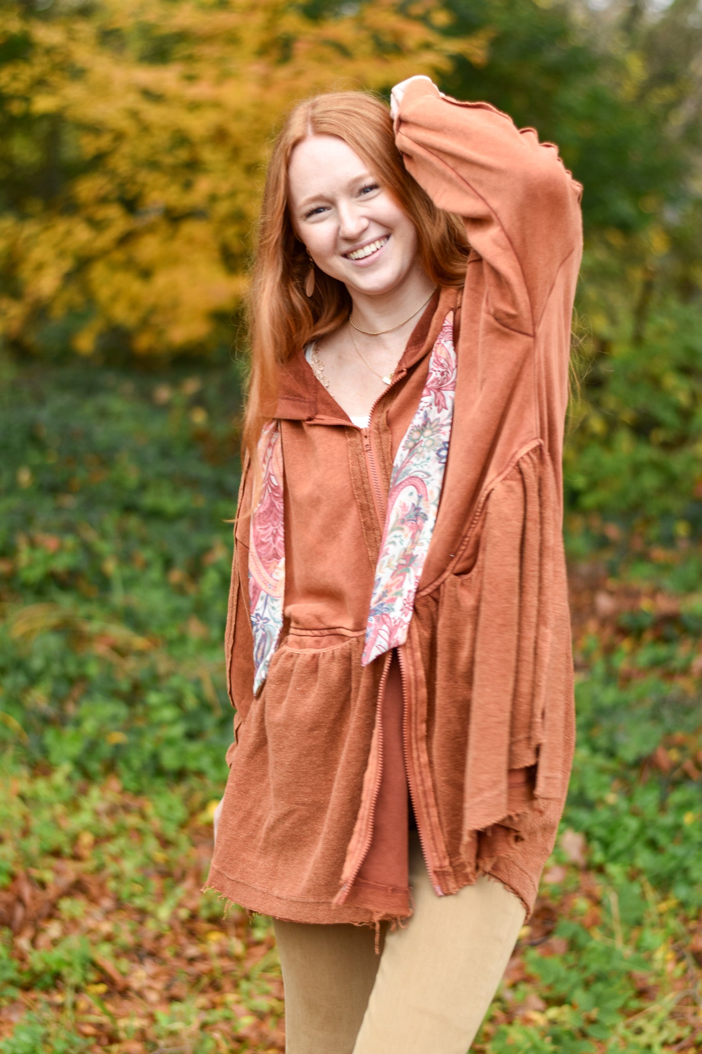 Moondance Flare Washed Jacket – Blue Hydrangea Boutique