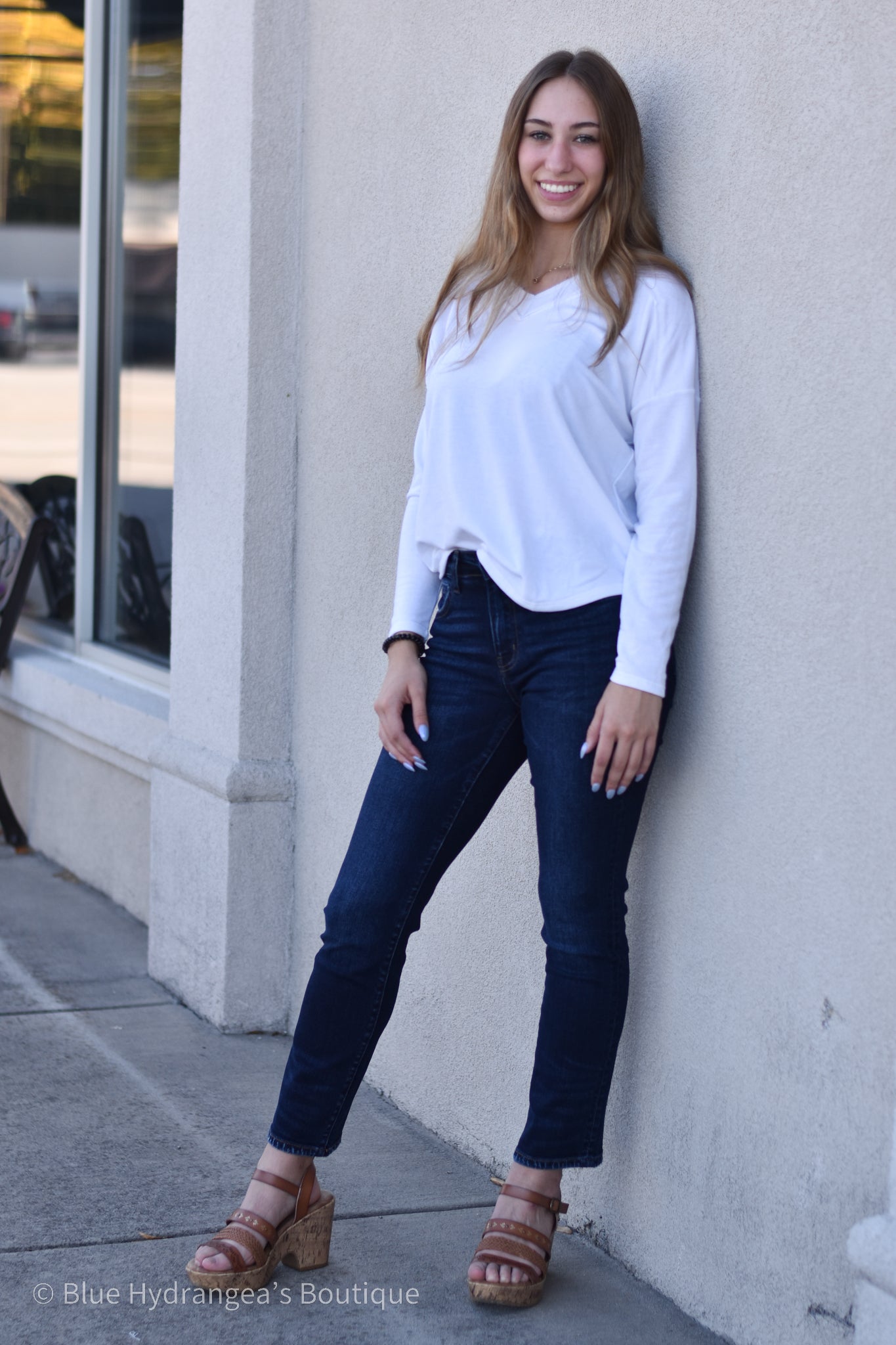 Vervet by Flying Monkey Slim Straight Jean – Blue Hydrangea Boutique